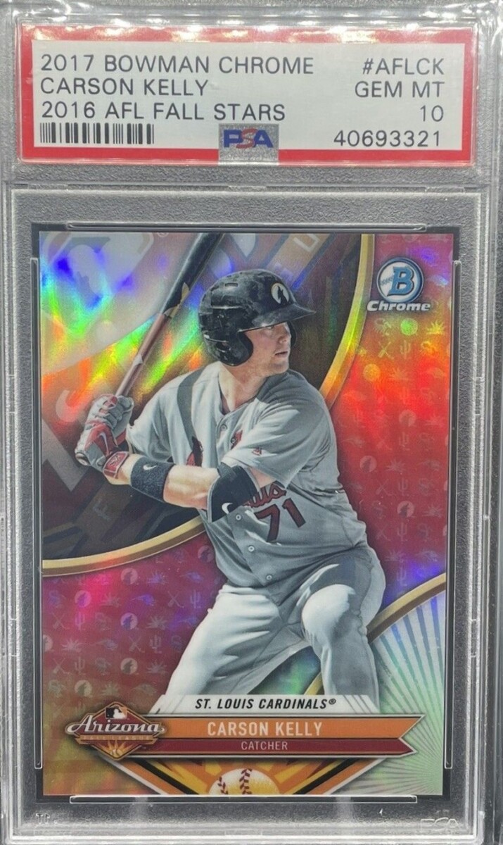 The Ultimate Carson Kelly Baseball Card Value Guide - Midland Mint