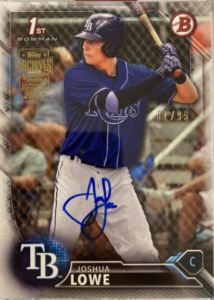 The Ultimate Josh Lowe Baseball Card Value Guide - Midland Mint