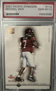 Most Valuable Michael Vick Football Cards