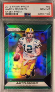 Most Valuable Aaron Rodgers Football Cards