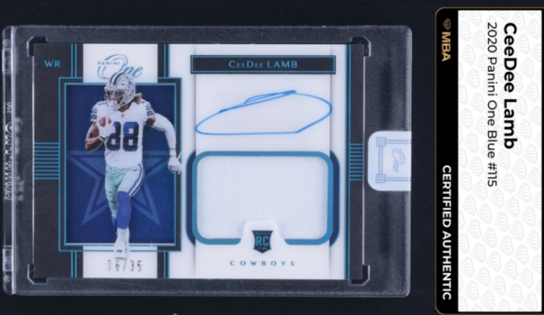 Most Valuable CeeDee Lamb Football Cards