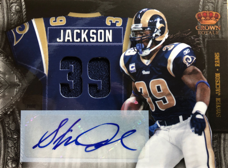 Most Valuable Steven Jackson Football Cards