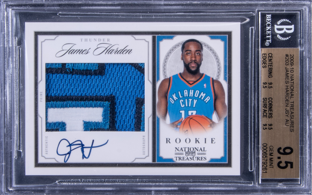 12 Most Valuable James Harden Basketball Cards