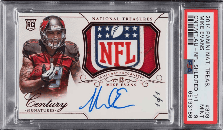 10 Most Valuable Mike Evans Football Cards