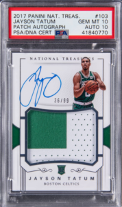 10 Most Valuable Jayson Tatum Basketball Cards