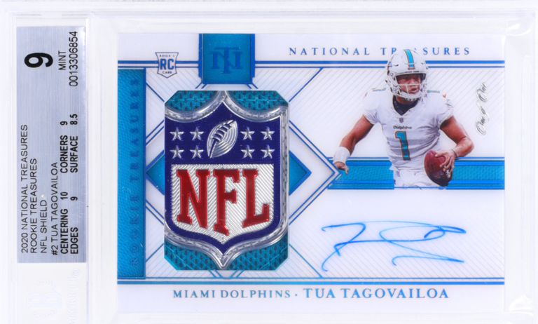 11 Most Valuable Tua Tagovailoa Football Cards