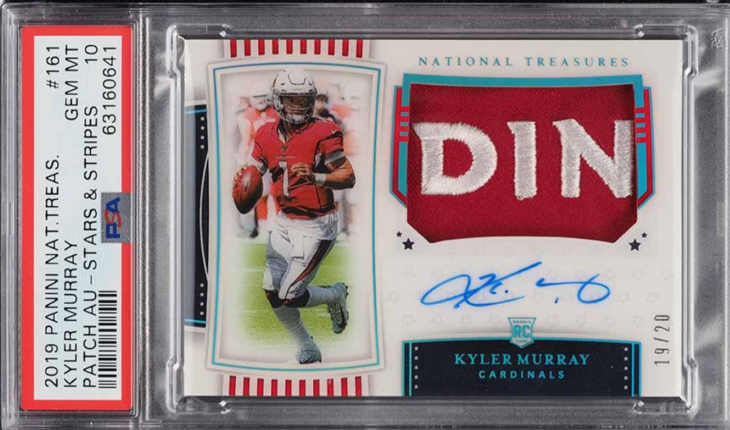 12 Most Valuable Kyler Murray Football Cards