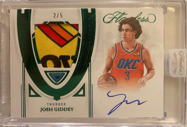11 Most Valuable Josh Giddey Basketball Cards