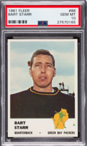 11 Most Valuable Bart Starr Football Cards