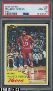 11 Most Valuable Maurice Cheeks Basketball Cards