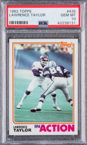 10 Most Valuable Lawrence Taylor Football Cards