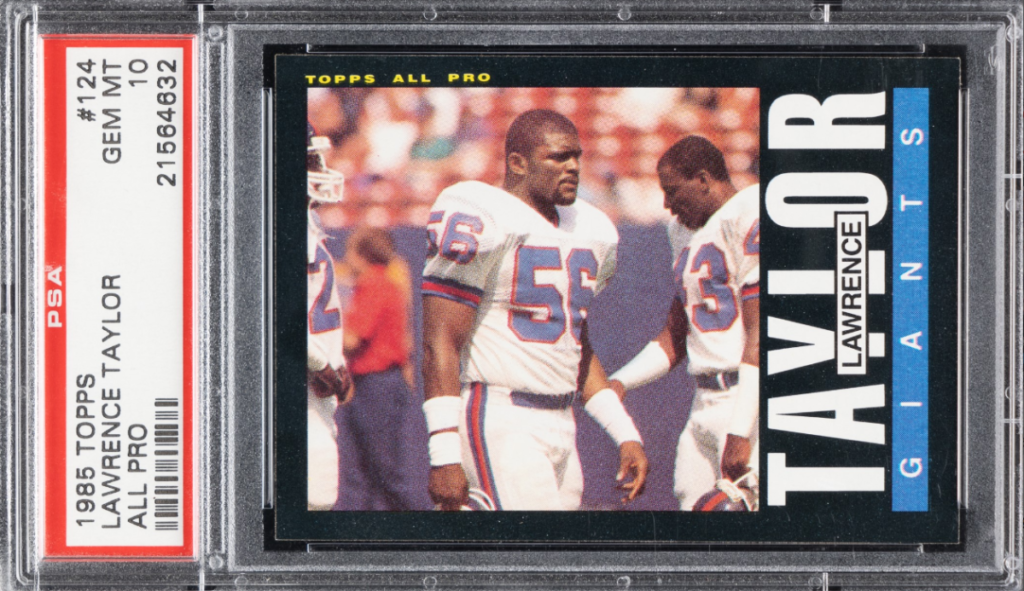 10 Most Valuable Lawrence Taylor Football Cards