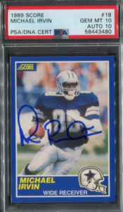 10 Most Valuable Michael Irvin Football Cards