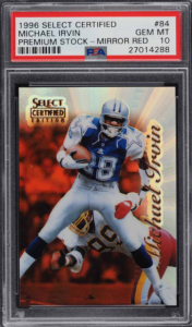 10 Most Valuable Michael Irvin Football Cards