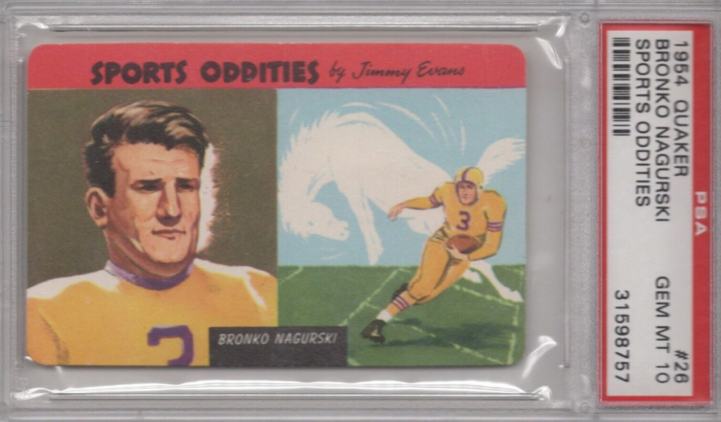 10 Most Valuable Bronko Nagurski Football Cards