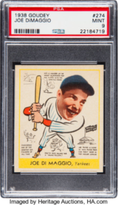 12 Most Valuable Joe DiMaggio Baseball Cards