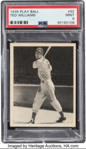 11 Most Valuable Ted Williams Baseball Cards